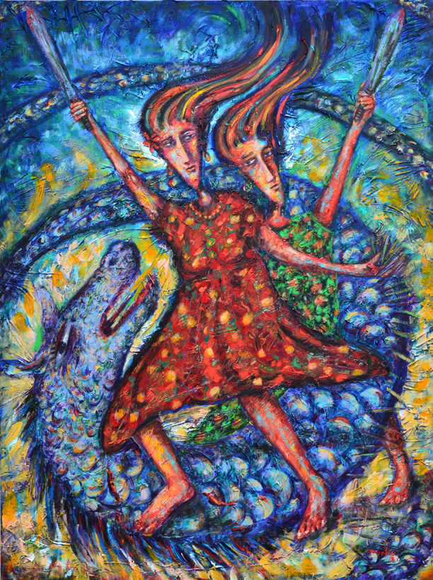 Picasso, A Mythical Monster - Pablo Montes ONeill Art